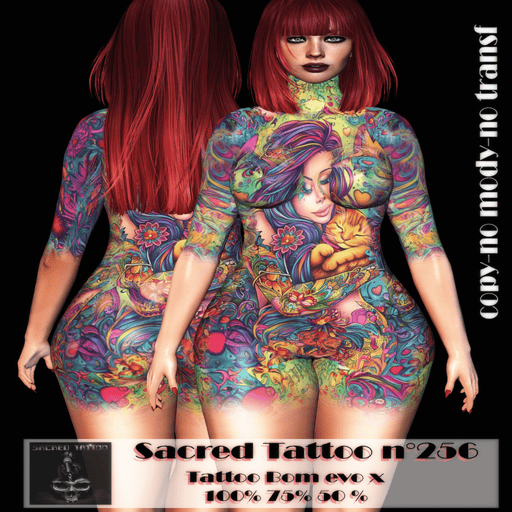 Second Life Marketplace - Sacred Tattoo 256